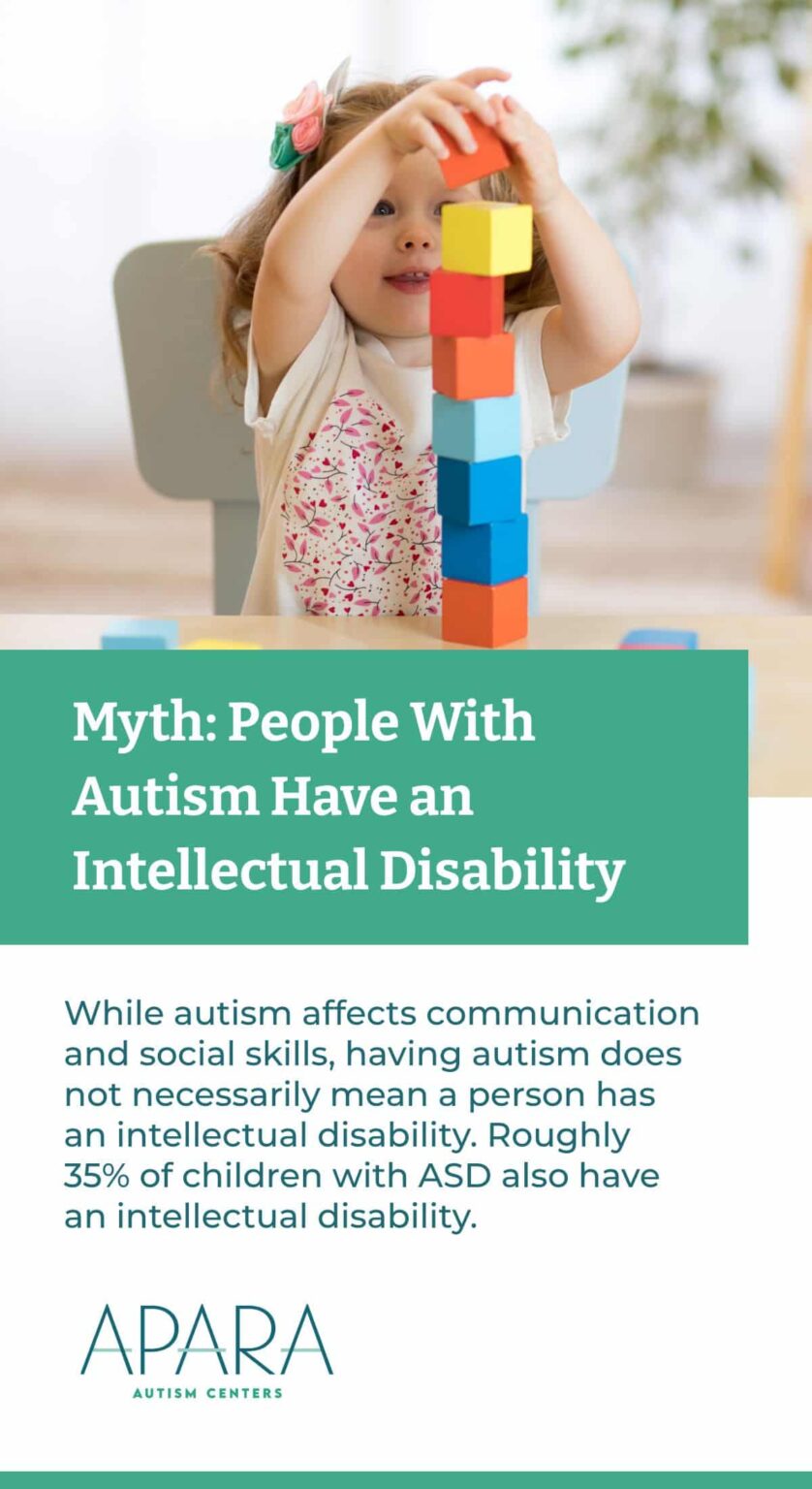 Debunking Common Autism Myths - Apara Autism Centers